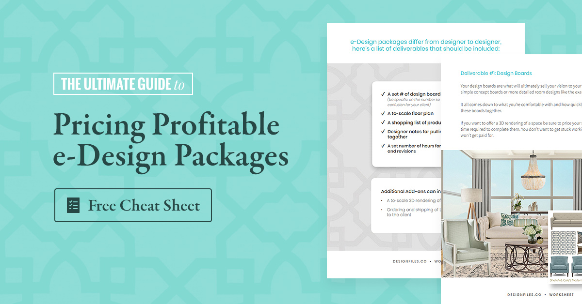 The Ultimate Guide to Pricing Profitable e-Design Packages | DesignFiles